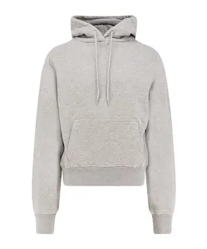 ENTIRE STUDIOS Drawstring Kangaroo-pocket Hoodie - Grey
