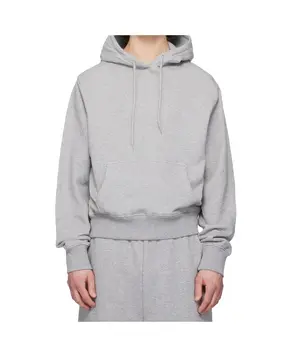 ENTIRE STUDIOS Drawstring Kangaroo-pocket Hoodie - Grey