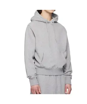 ENTIRE STUDIOS Drawstring Kangaroo-pocket Hoodie - Grey