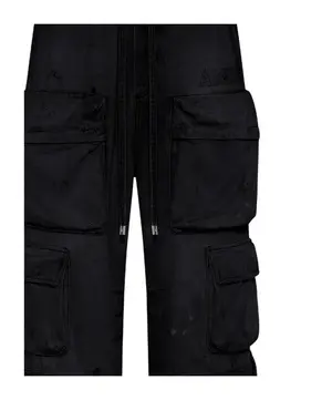 Amiri Distressed Cargo Jeans - Black