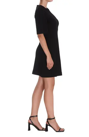 Alexander McQueen Logo Print Mini Dress