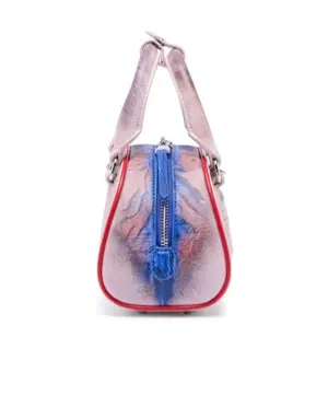 DIESEL® 1dr Dome Mini Crossbody Bag - Pink/blue