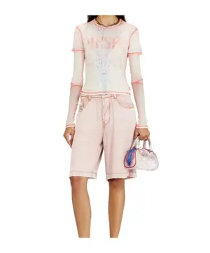 DIESEL® 1dr Dome Mini Crossbody Bag - Pink/blue