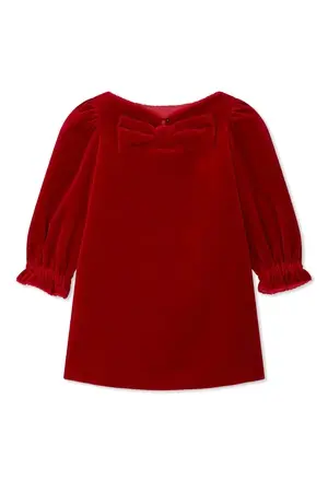 Bonpoint Ruffled Bow Dress
