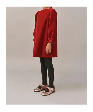 Bonpoint Ruffled Bow Dress