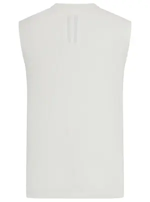 Rick Owens Printed Tank Top - White