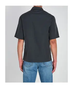 Barena Venezia Solana Camp Collar Shirt - Black