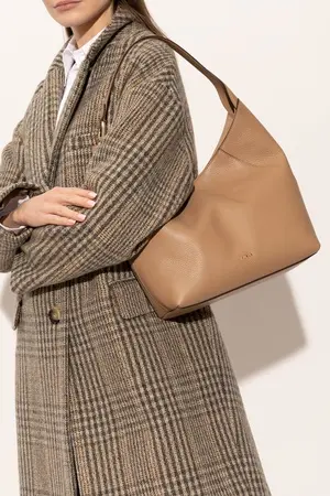 Furla Lara Medium Shoulder Bag - Nude