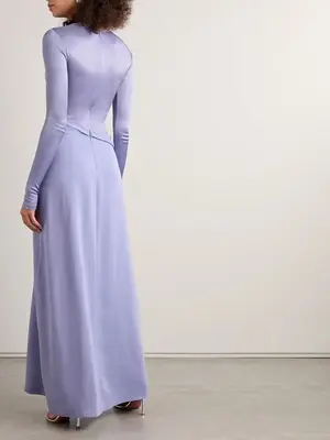 Christopher Esber Cowl Neck Maxi Dress
