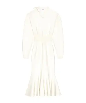 Givenchy Bow Detail Knitted Midi Dress