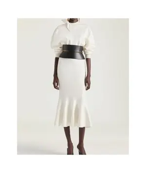 Givenchy Bow Detail Knitted Midi Dress