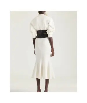 Givenchy Bow Detail Knitted Midi Dress