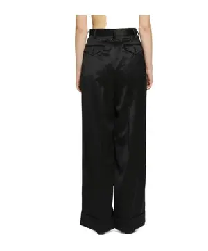 Junya Watanabe High-waisted Wide-leg Trousers