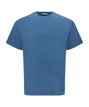 Givenchy Logo Patch Crewneck T-shirt - Blue