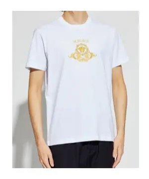 Versace Logo-printed Crewneck T-shirt