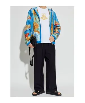 Versace Logo-printed Crewneck T-shirt