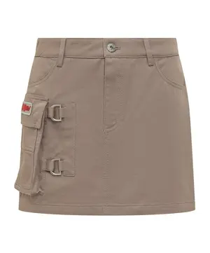 Off-white Button Detailed Skirts