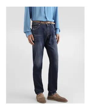 Dolce & Gabbana Logo Patch Jeans