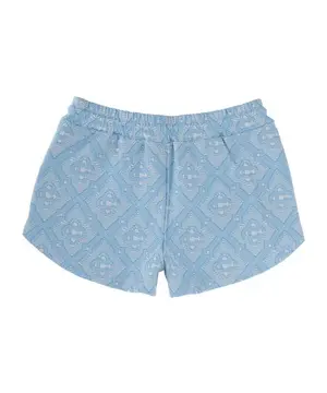 Casablanca Monogram Jacquard Shorts - Blue