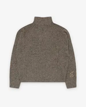 ERL Mock Neck Knitted Sweater