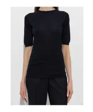 Fabiana Filippi Short-sleeved Crewneck Top