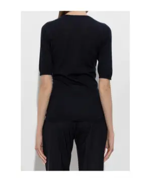 Fabiana Filippi Short-sleeved Crewneck Top