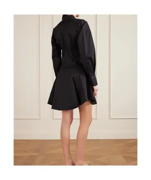Proenza Schouler Button Mini Shirt Dress