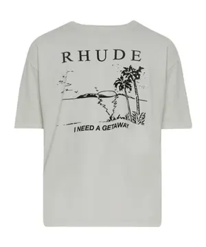 Rhude I Need A Getaway T-shirt - Gray