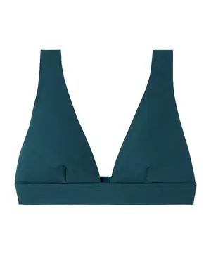 ERES Chrome Triangle Bikini Top - Blue