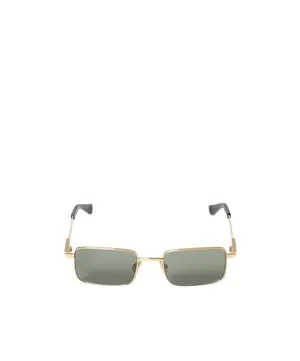 Bottega Veneta Classic Rectangular Sunglasses - Green