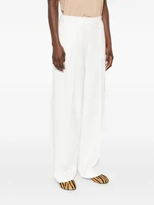 Fabiana Filippi Embellished Straight-leg Trousers - White
