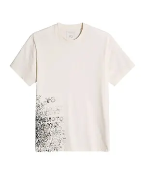 Y3 Short Sleeve Crewneck T-shirt - White