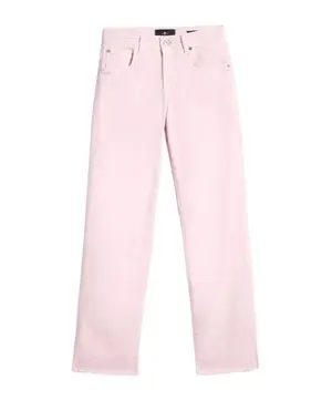 7 For All Mankind Calie Straight Ankle Jeans - Rosy