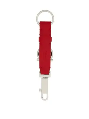 FERRAGAMO Gancini Keychain - Flame Red