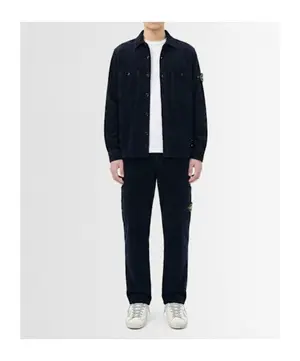 Stone Island Cotton Corduroy Shirt