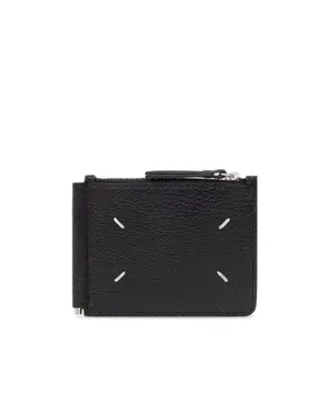 MAISON MARGIELA Four-stitch Detailed Zipped Wallet