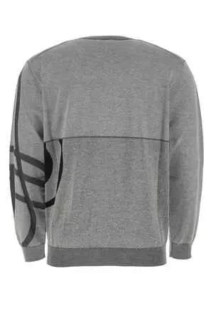 Kenzo Tiger Print Crew Neck Sweater - Black