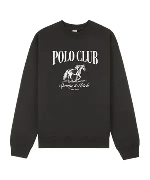 SPORTY  RICH Sporty & Rich Long-sleeved Sweatshirt