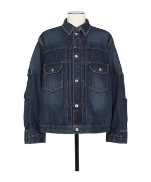 Sacai Buttoned Denim Jacket