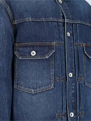 Sacai Buttoned Denim Jacket