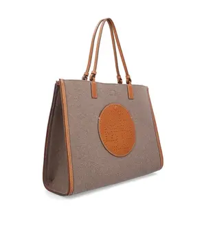 Tory Burch Ella Logo-perforated Tote Bag