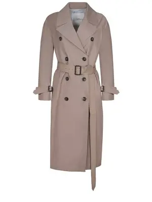 Max Mara Long-sleeved Trench Coat