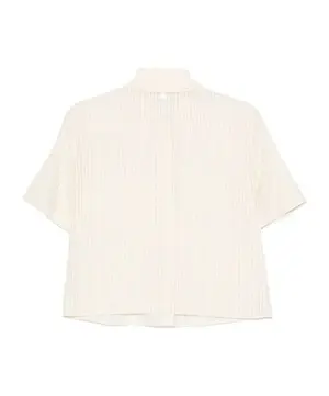Patrizia Pepe Striped Short Sleeve Shirt