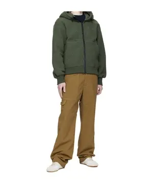 Canada Goose Logo-patch Hooded Bomber Jacket