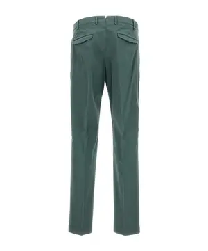 PT TORINO Pleated Trousers - Green