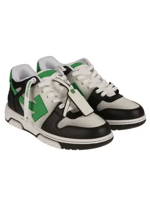 Off-White Out Of Office Lace-up Sneakers - Black