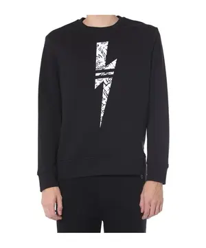 Neil Barrett Lightning Print Pullover