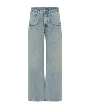 MAISON MARGIELA Wide-leg Jeans - Light Blue
