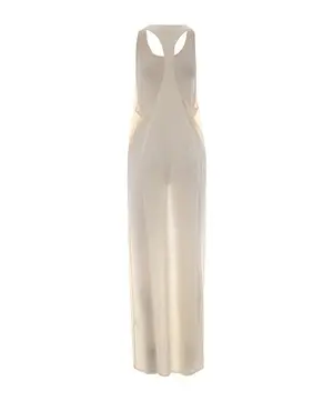 Patrizia Pepe Sleeveless Racerback Maxi Dress