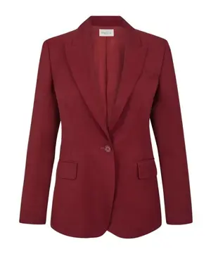 P.a.r.o.s.h Single-breasted Peak-lapel Blazer - Red